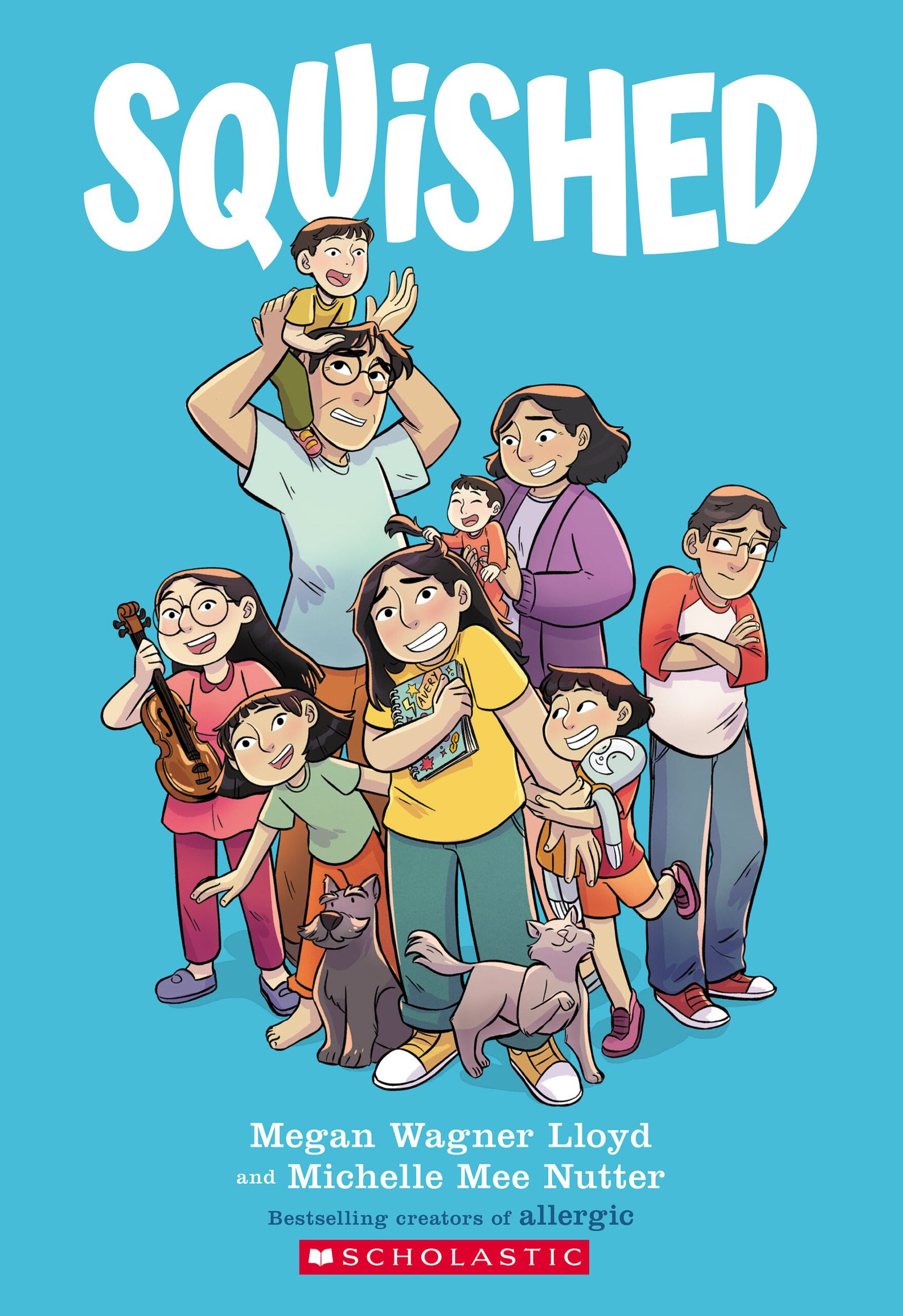 Book Review of Squished - Letters Inside Out